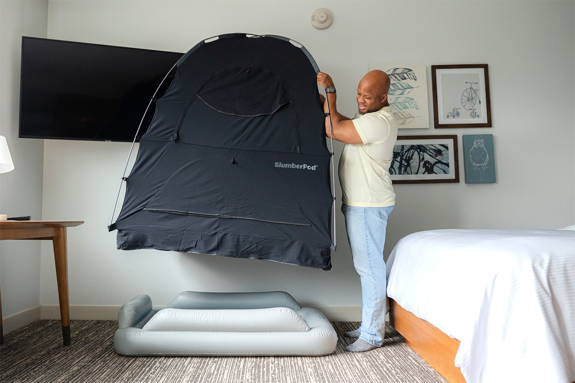 SlumberTot Inflatable Toddler Bed – SlumberPod Canada