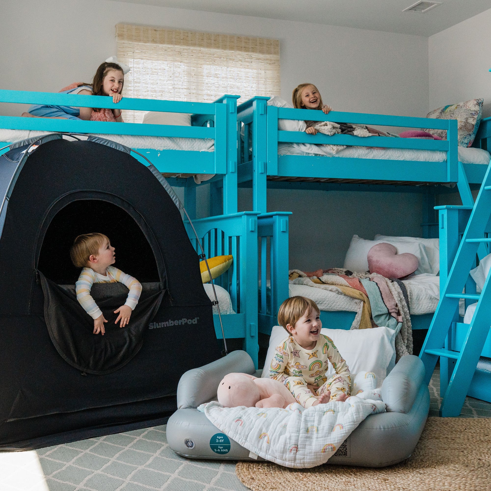 SlumberTot Inflatable Toddler Bed – SlumberPod Canada